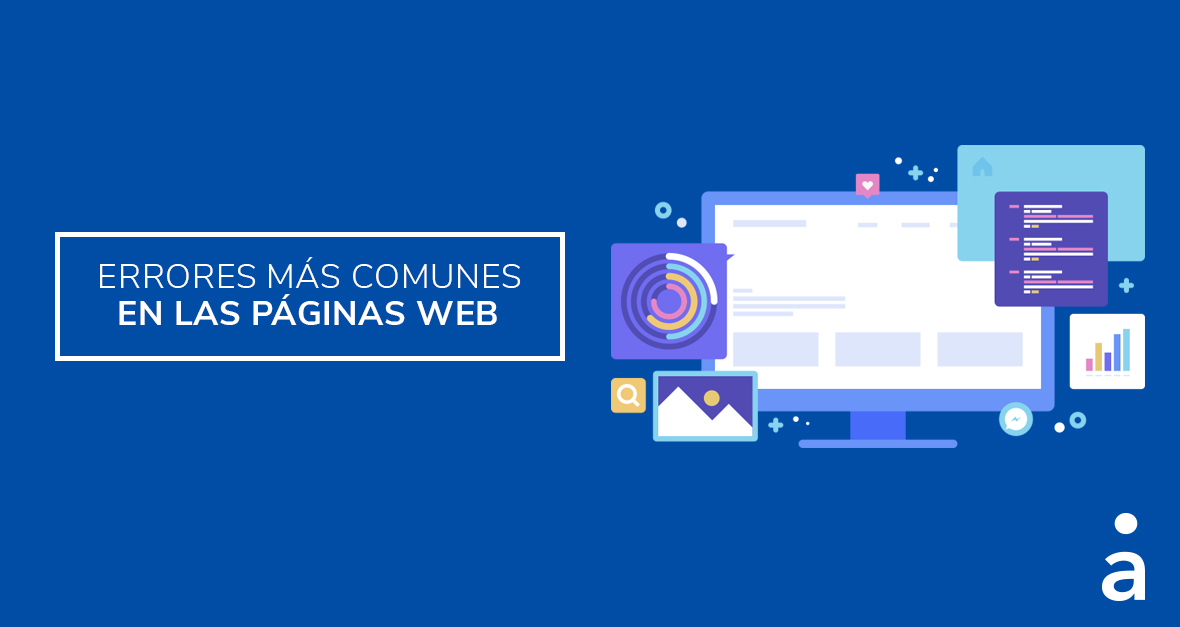 Errores más comunes en las páginas web. - Blog de Anigamy